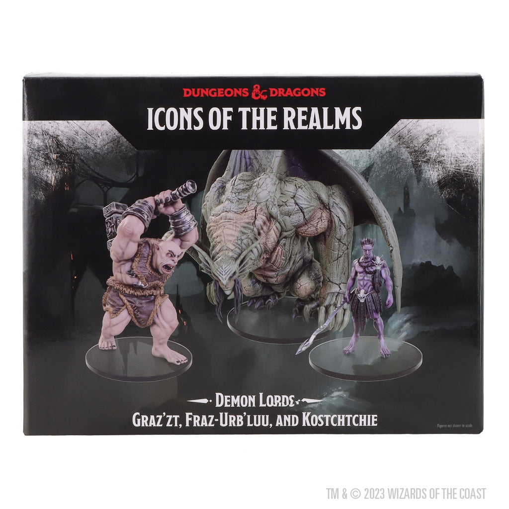 D&D Icons of the Realms: Demon Lords - Graz'zt, Fraz Urb'luu, and Kost ...
