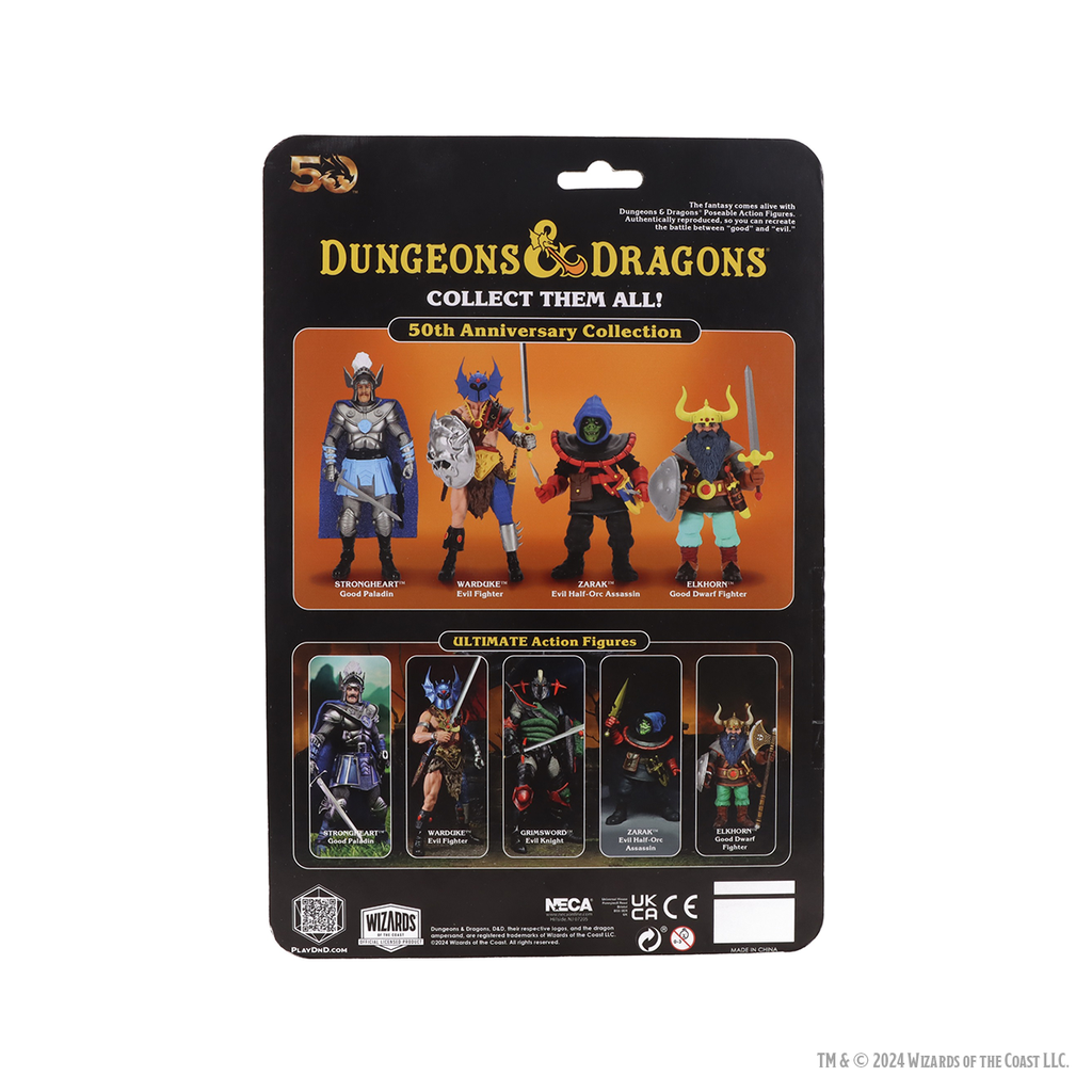 Dungeons & Dragons 7” Scale Action Figure – Limited 50th Anniversary E ...