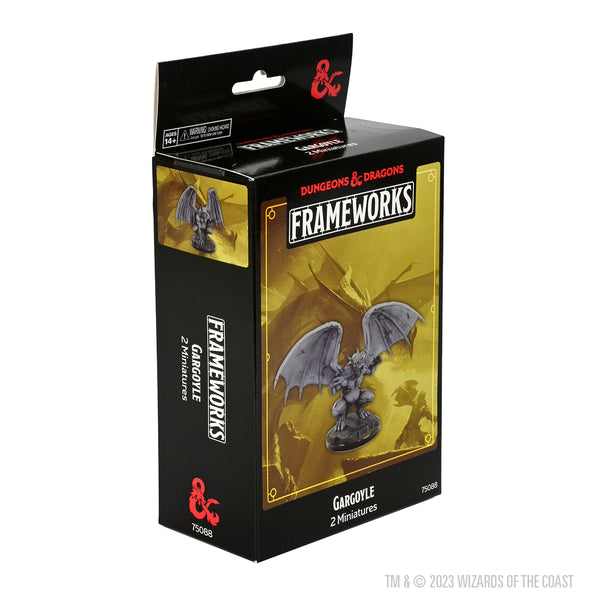 D&D Frameworks: Gargoyle - Unpainted and Unassembled – Shop Dungeon ...