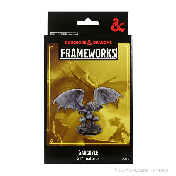 D&D Frameworks: Gargoyle - Unpainted and Unassembled – Shop Dungeon ...