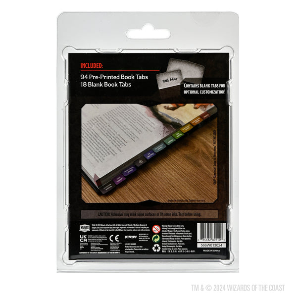 D&D Book Tabs: Xanathar's Guide to Everything – Shop Dungeon & Dragons ...