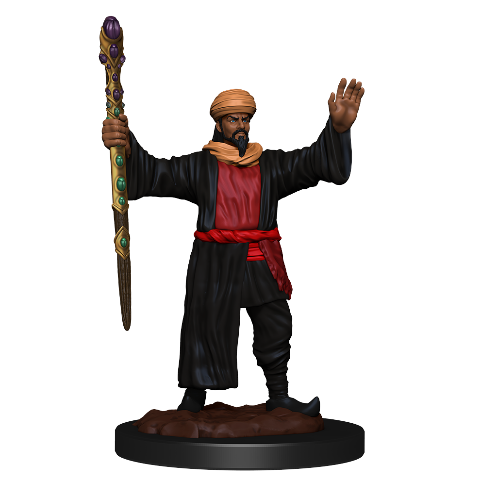 D&D Nolzur's Marvelous Miniatures: Human Wizard Male – Shop Dungeon ...