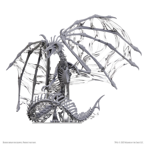 D&D Nolzur's Marvelous Miniatures: Black Dracolich Boxed Miniature ...