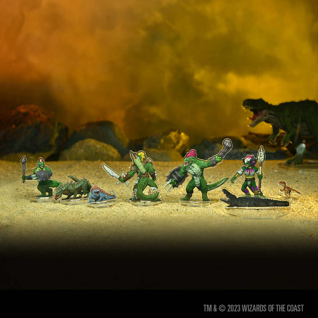 D&D Idols of the Realms: Scales & Tails - Reptile Den - 2D Set – Shop ...