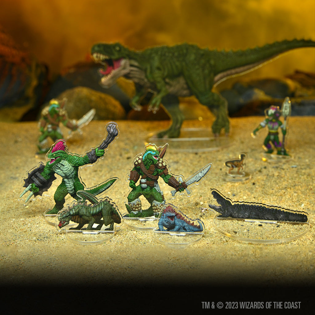 D&D Idols of the Realms: Scales & Tails - Reptile Den - 2D Set – Shop ...