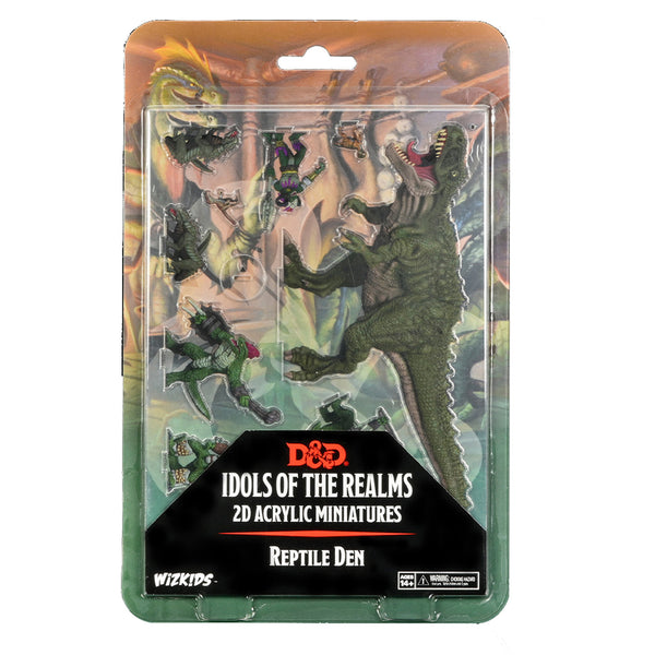D&D Idols of the Realms: Scales & Tails - Reptile Den - 2D Set – Shop ...