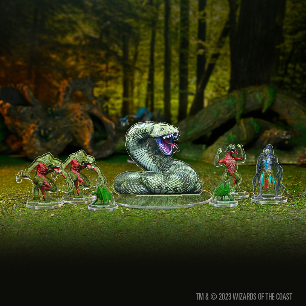 D&D Idols of the Realms: Scales & Tails - Snake Den - 2D Set – Shop ...