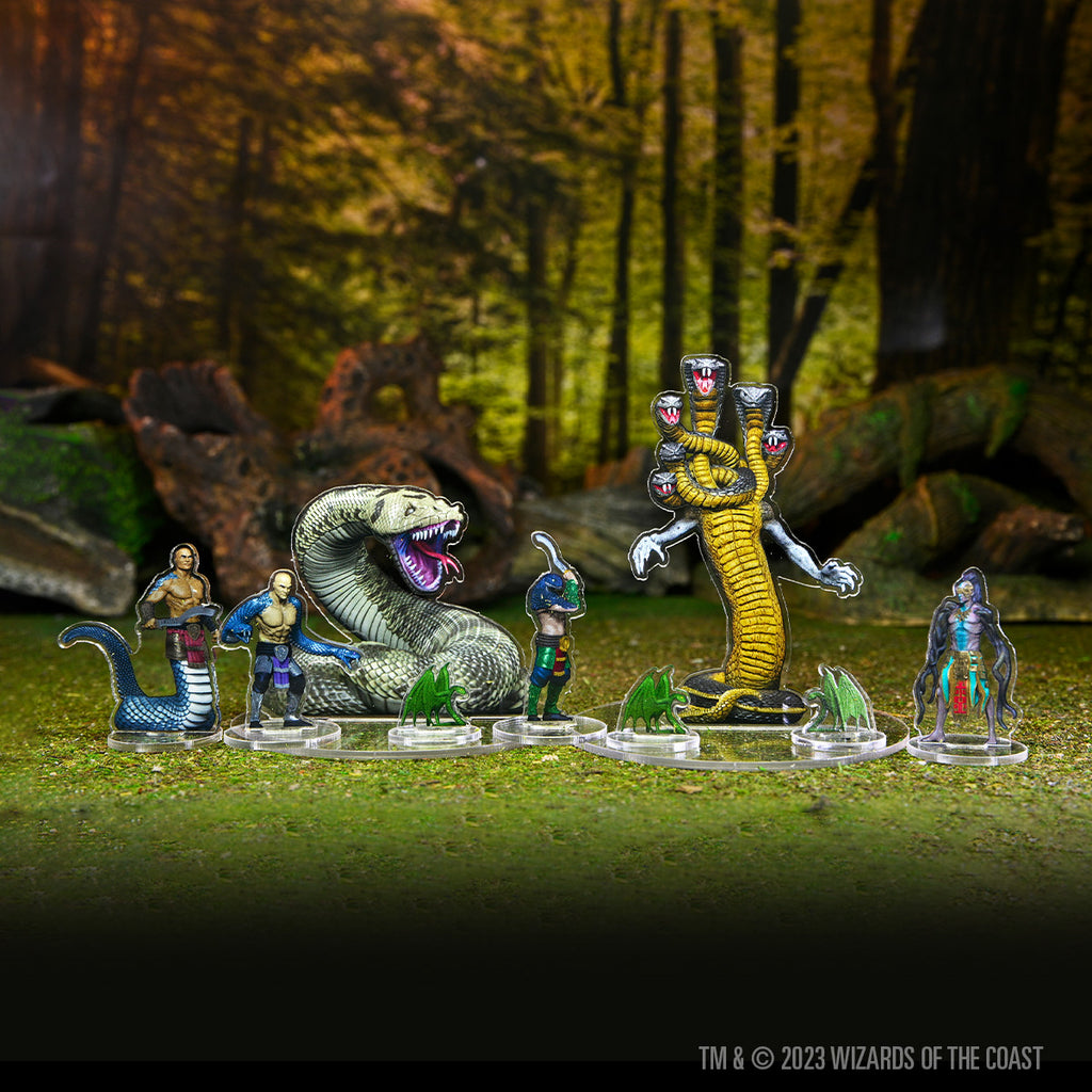 D&D Idols of the Realms: Scales & Tails - Snake Den - 2D Set – Shop ...