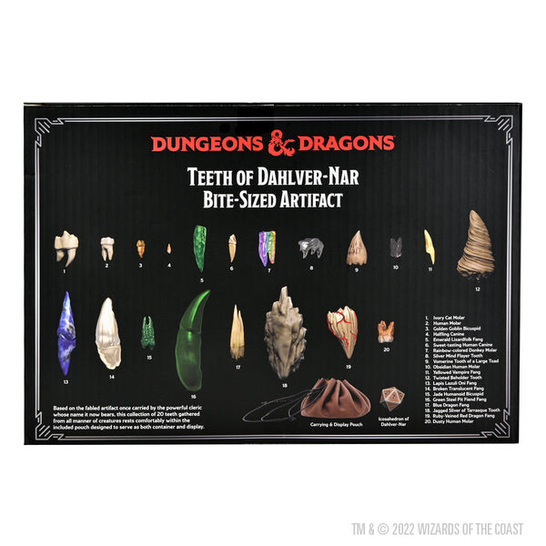 D&D Replicas of the Realms: Teeth of Dahlver-Nar Artifact – Shop ...