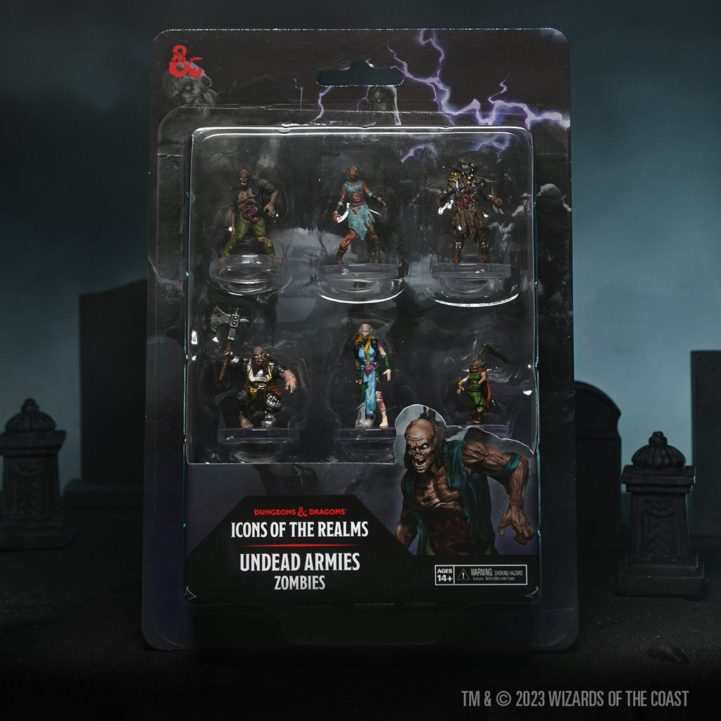 D&D Icons of the Realms: Undead Armies - Zombies – Shop Dungeon ...