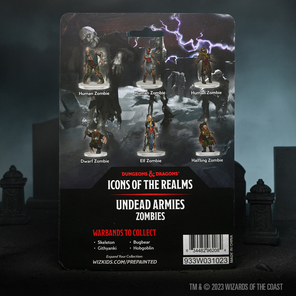 D&D Icons of the Realms: Undead Armies - Zombies – Shop Dungeon ...