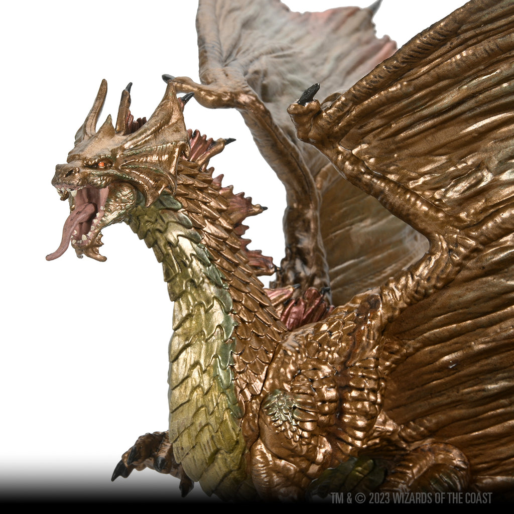 D&D Icons of the Realms: Adult Brass Dragon – Shop Dungeon & Dragons powered by WizKids