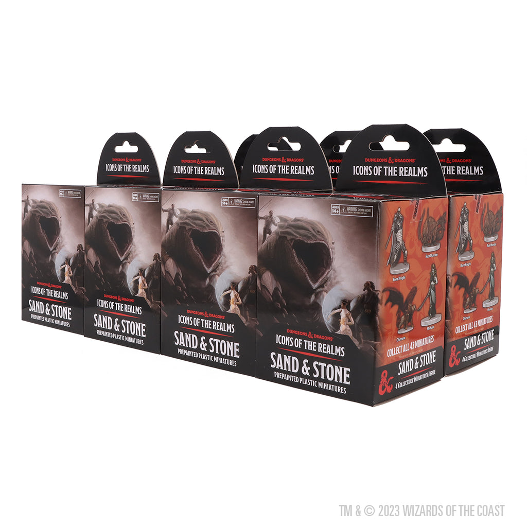 D&D Icons of the Realms: Sand & Stone - 8 ct. Booster Brick – Shop ...