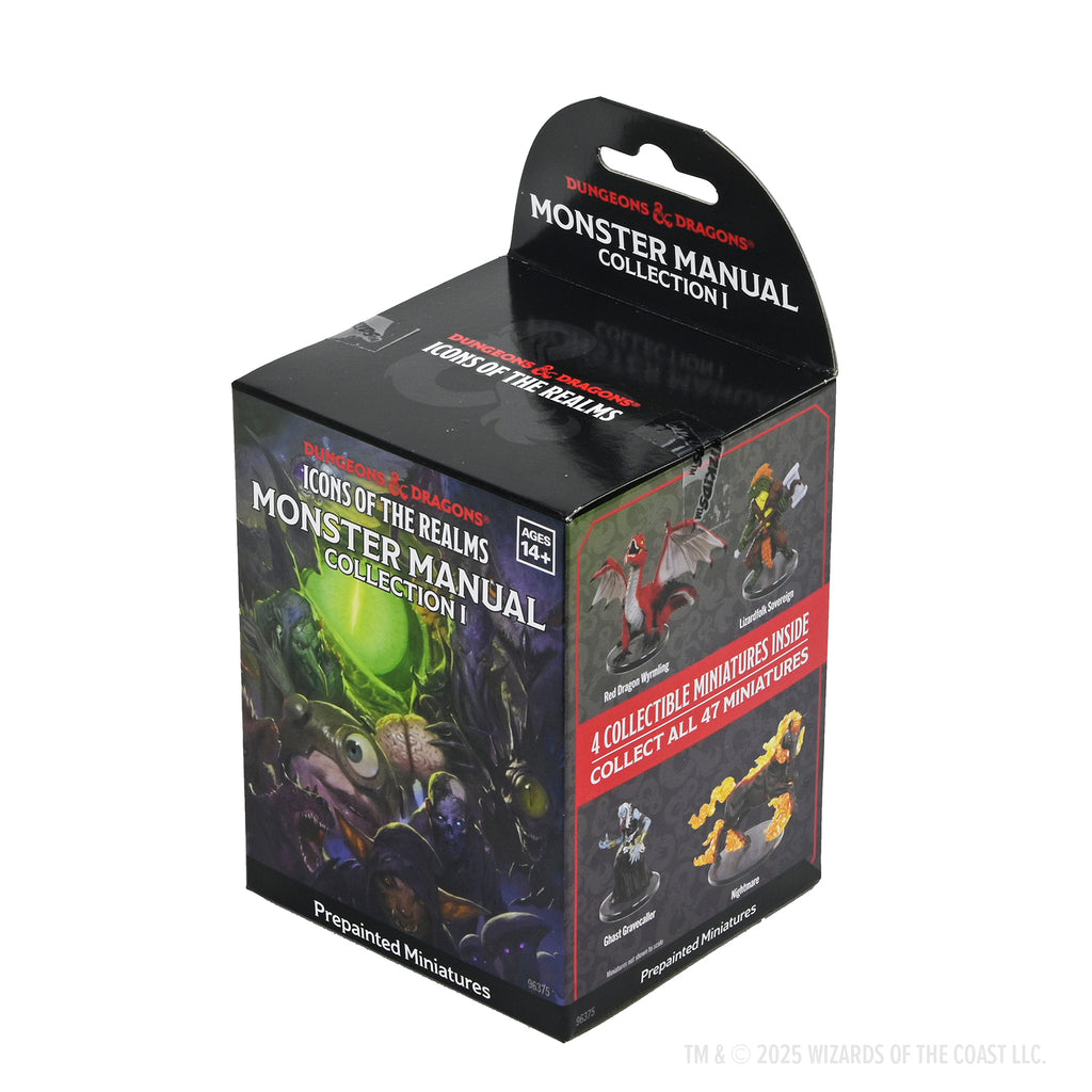 D&D Icons of the Realms: Monster Manual Collection I - 10 ct. Booster ...
