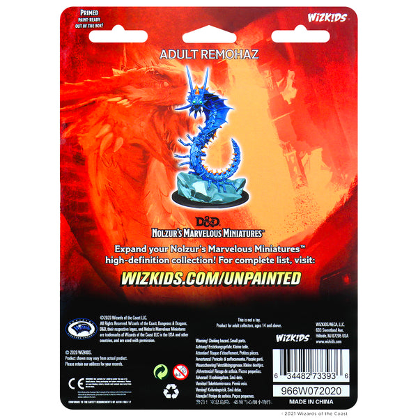 D&D Nolzur's Marvelous Miniatures: Adult Remorhaz – Shop Dungeon ...