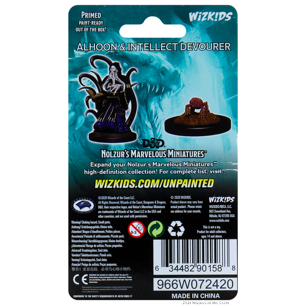 D&D Nolzur's Marvelous Miniatures: Alhoon & Intellect Devourers – Shop ...