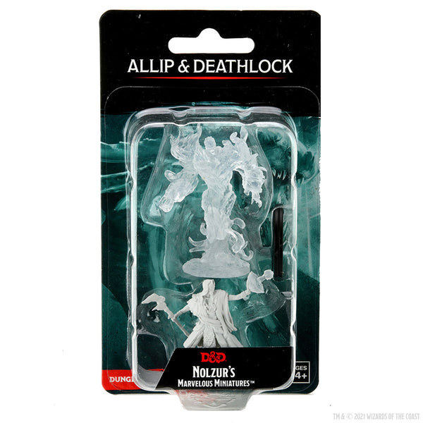 D&D Nolzur's Marvelous Miniatures: Allip & Deathlock – Shop Dungeon ...
