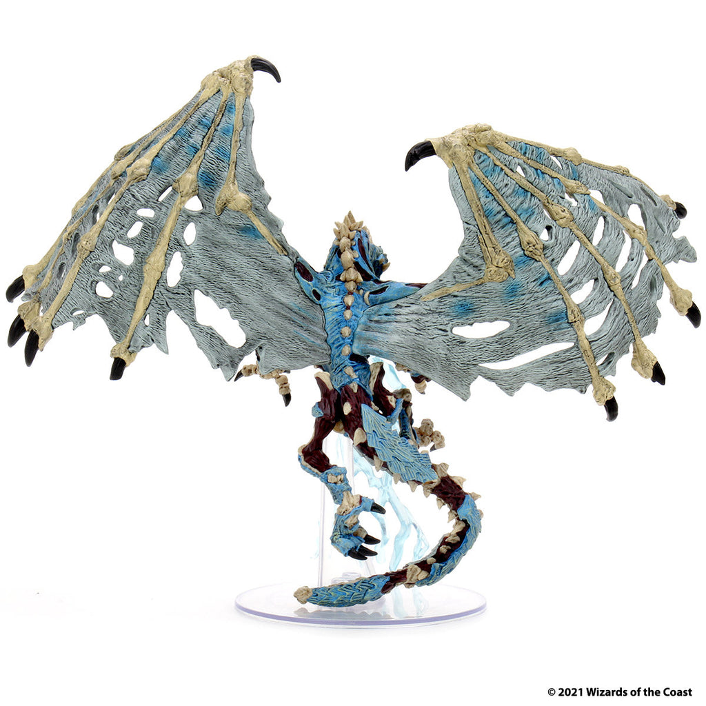 D&D Icons of the Realms Miniatures: Boneyard Premium Set - Blue Dracol ...