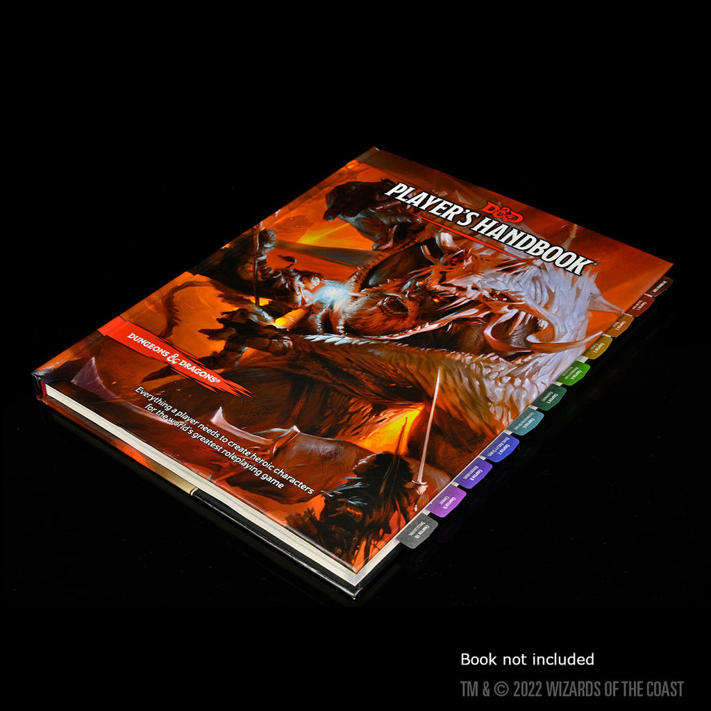 D&D Book Tabs: Player's Handbook – Shop Dungeon & Dragons powered by WizKids