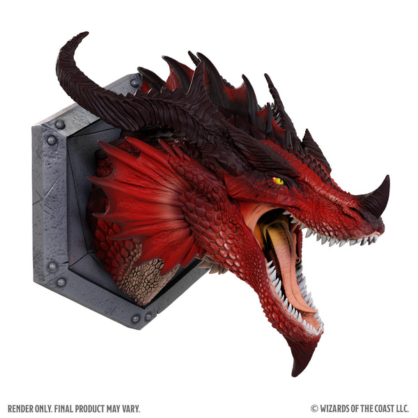 PRE-ORDER - D&D Replicas of the Realms: Red Dragon 12" Trophy Plaque ...