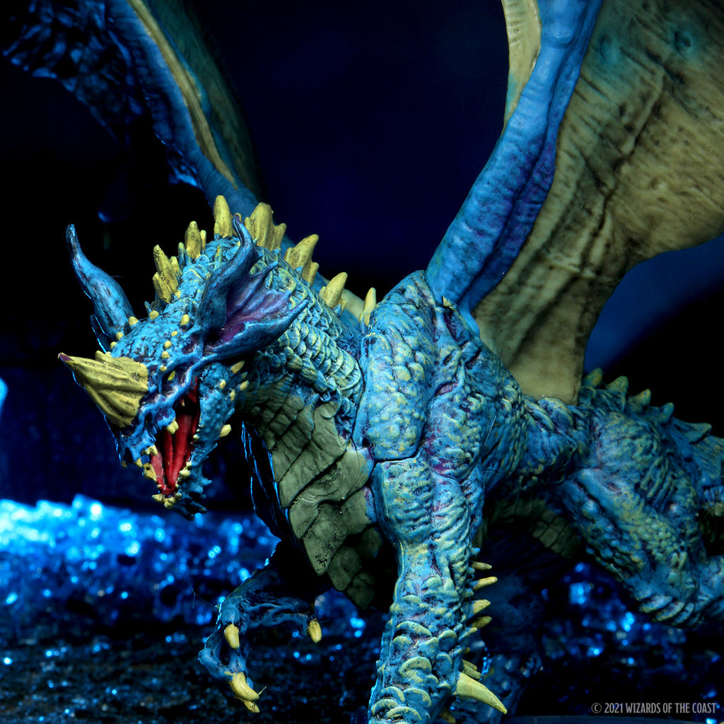 D&D Icons of the Realms: Adult Blue Dragon Premium Figure – Shop ...