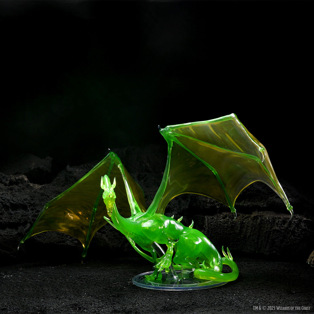 D&D Icons of the Realms: Adult Emerald Dragon Premium Figure – Shop ...
