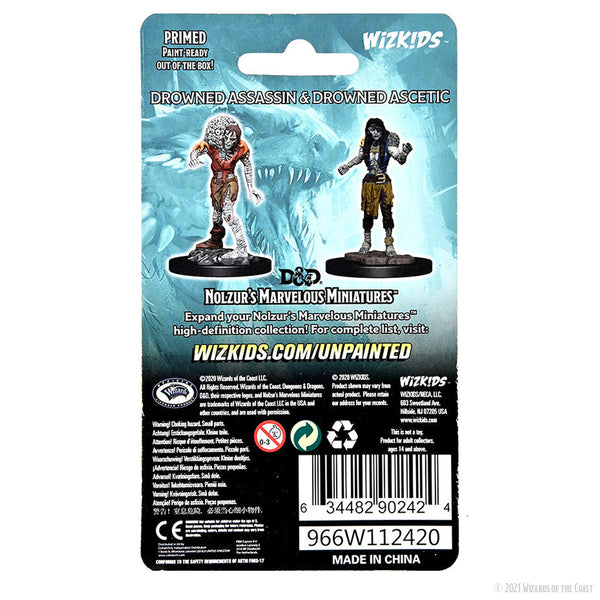 D&D Nolzur's Marvelous Miniatures: Drowned Assassin & Drowned Ascetic ...