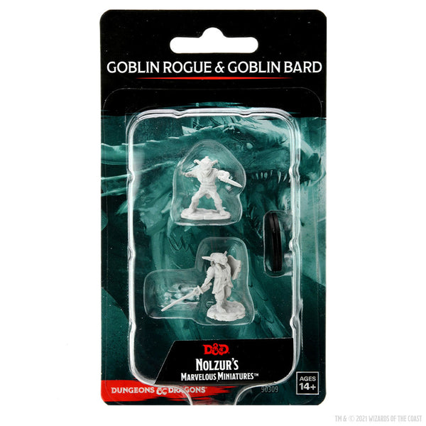 D&D Nolzur's Marvelous Miniatures: Male Goblin Rogue & Female Goblin B ...