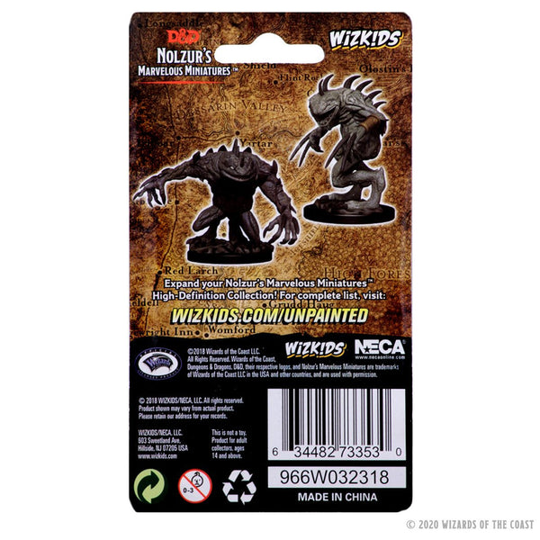 D&D Nolzur's Marvelous Miniatures: Grey Slaad & Death Slaad – Shop ...