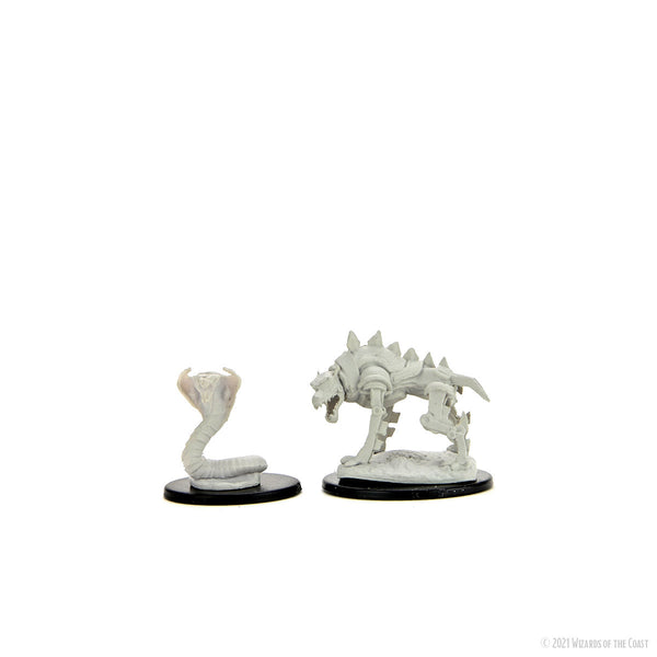 D&D Nolzur's Marvelous Miniatures: Iron Cobra & Iron Defender – Shop ...
