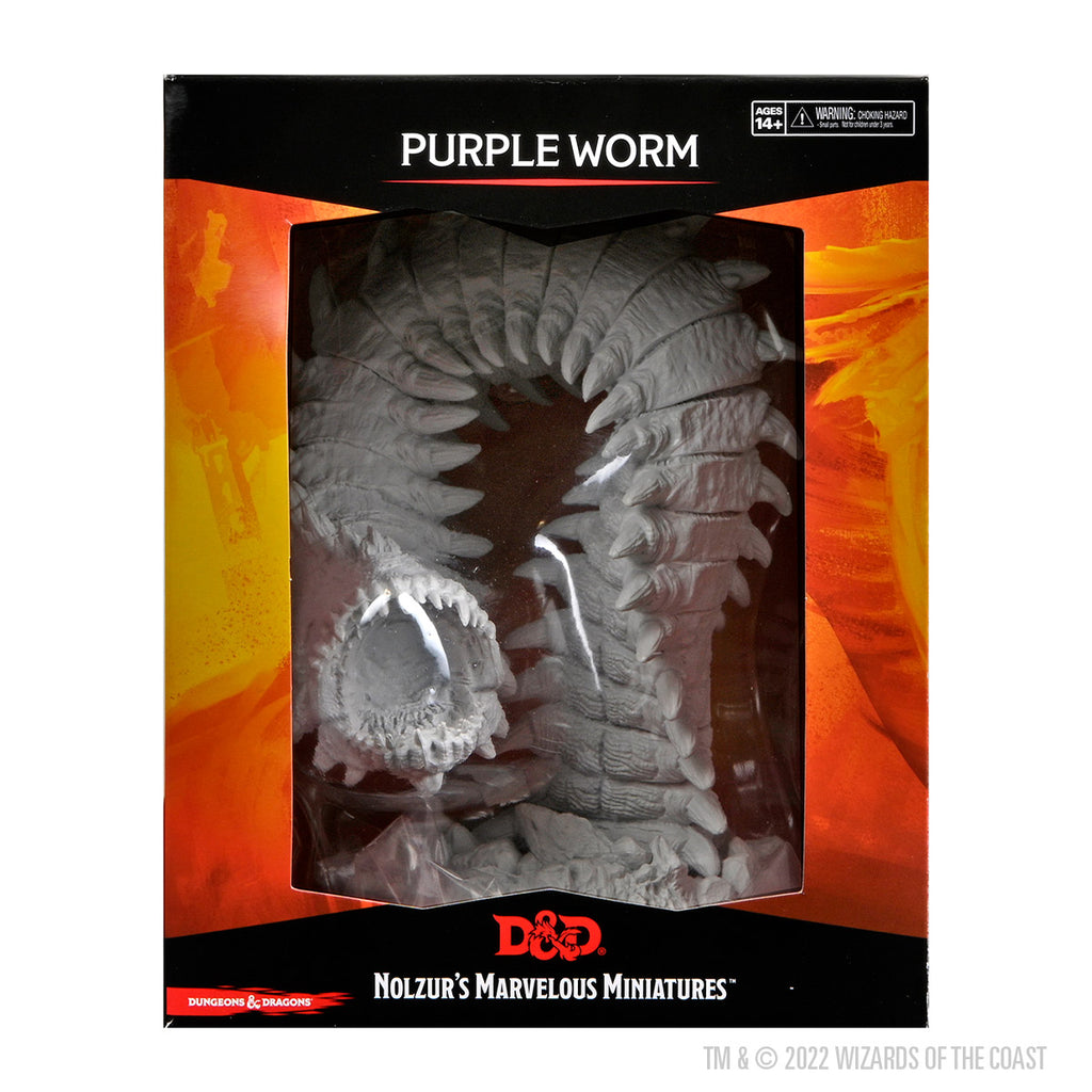 D&D Nolzur's Marvelous Miniatures - Purple Worm – Shop Dungeon ...
