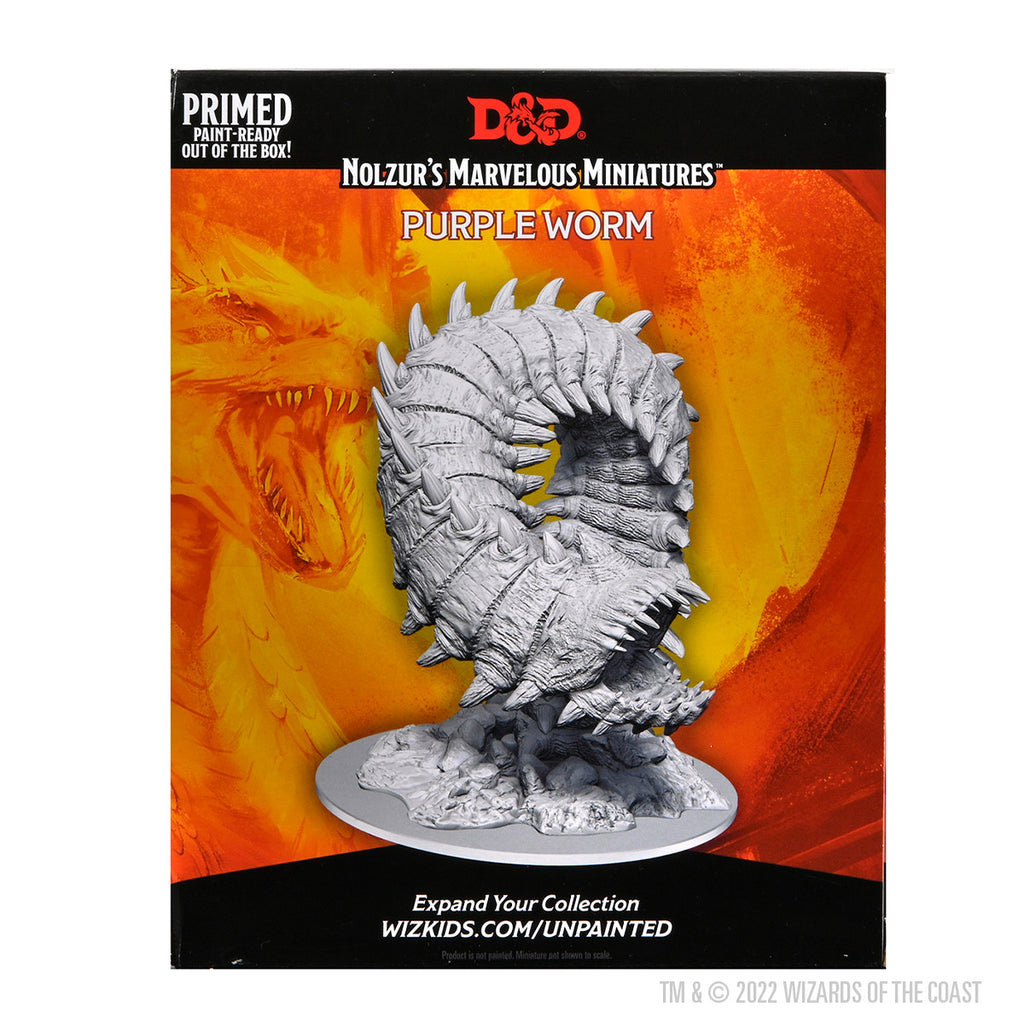 D&D Nolzur's Marvelous Miniatures - Purple Worm – Shop Dungeon ...