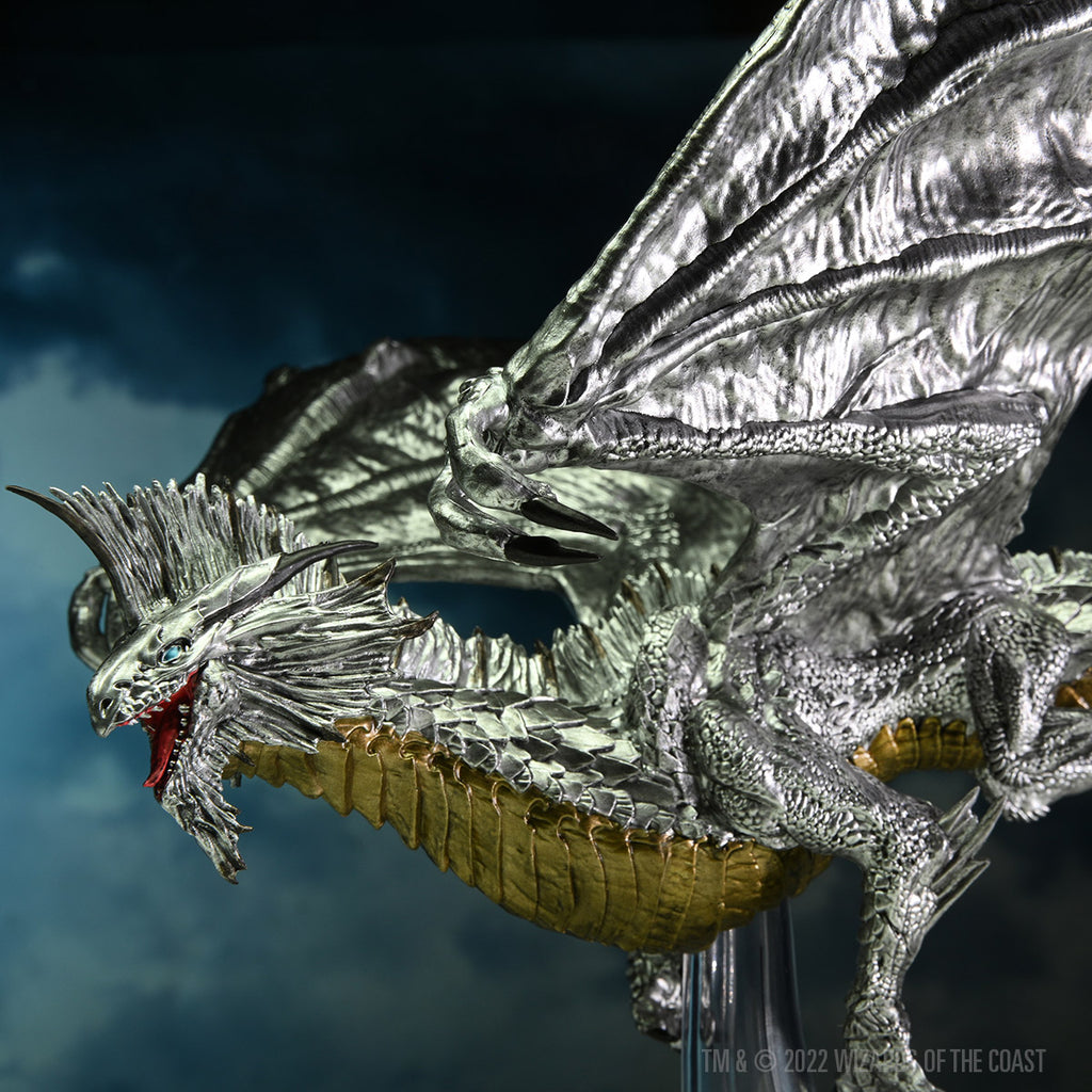 D&D Icons of the Realms: Adult Silver Dragon – Shop Dungeon & Dragons ...