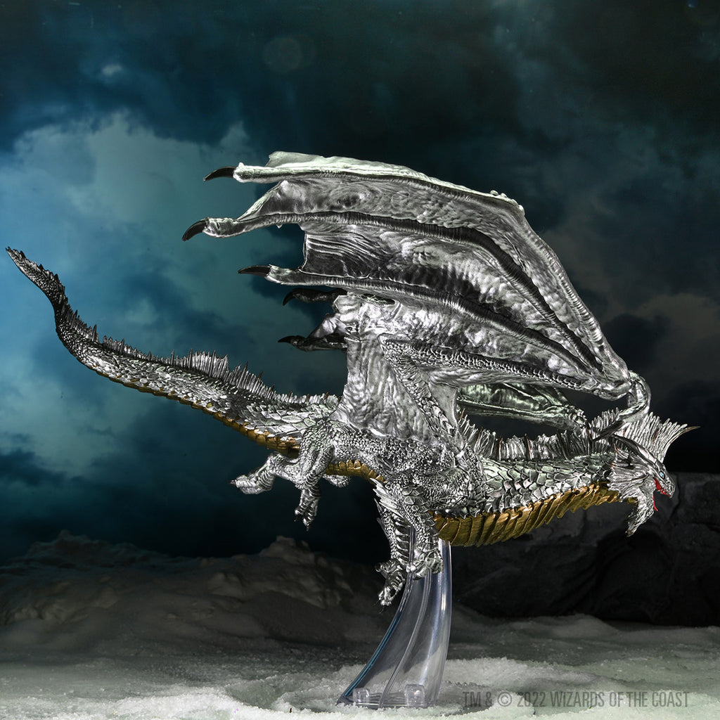 D&D Icons of the Realms: Adult Silver Dragon – Shop Dungeon & Dragons ...