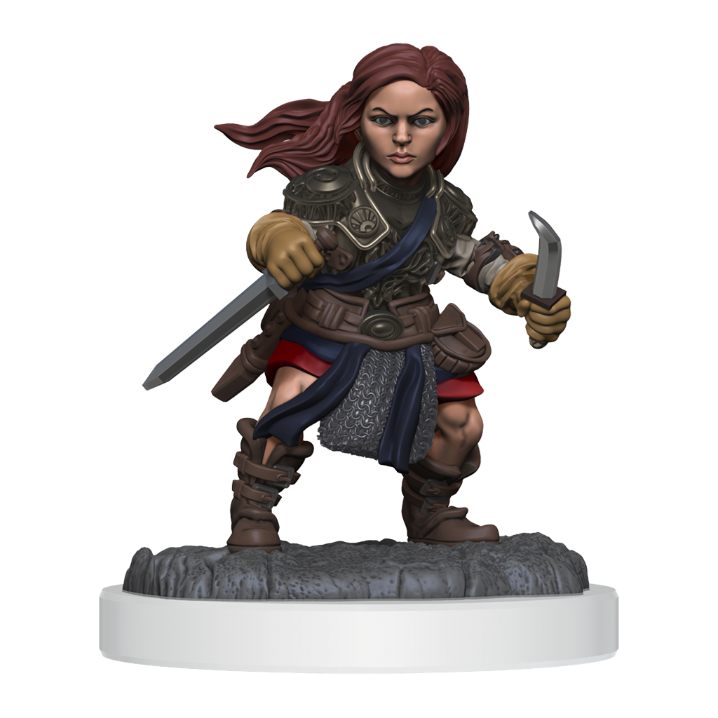 D&D Nolzur's Marvelous Miniatures: Halfling Rogue Female – Shop Dungeon ...