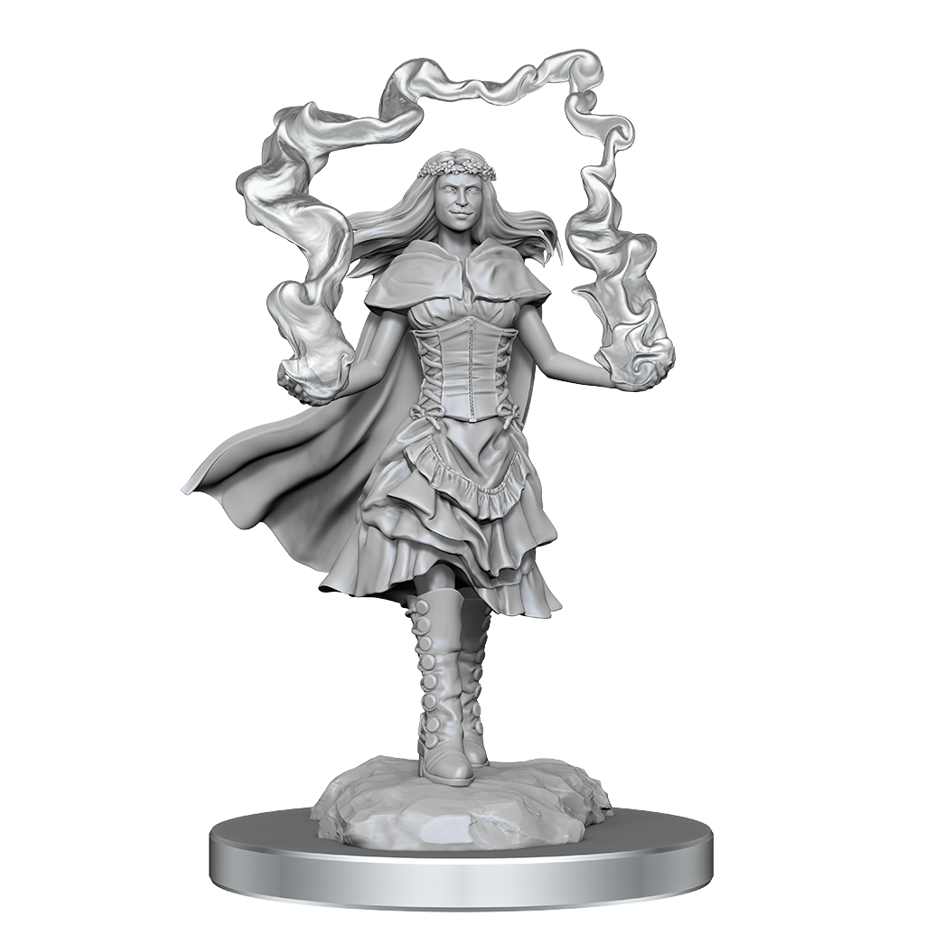D&D Nolzur's Marvelous Miniatures: Dark Spellcaster & Flameskull – Shop ...