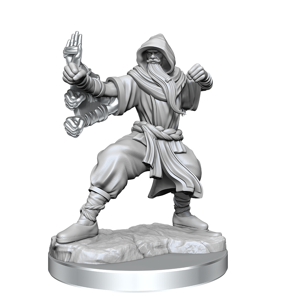 D&D Frameworks: Human Monk Male - Unpainted and Unassembled – Shop ...