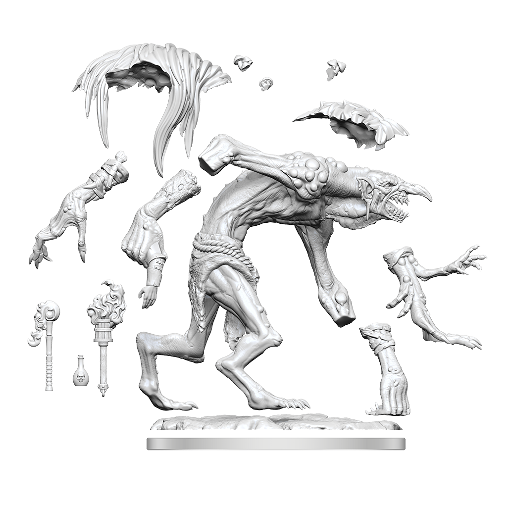 D&D Frameworks: Troll - Unpainted and Unassembled – Shop Dungeon ...