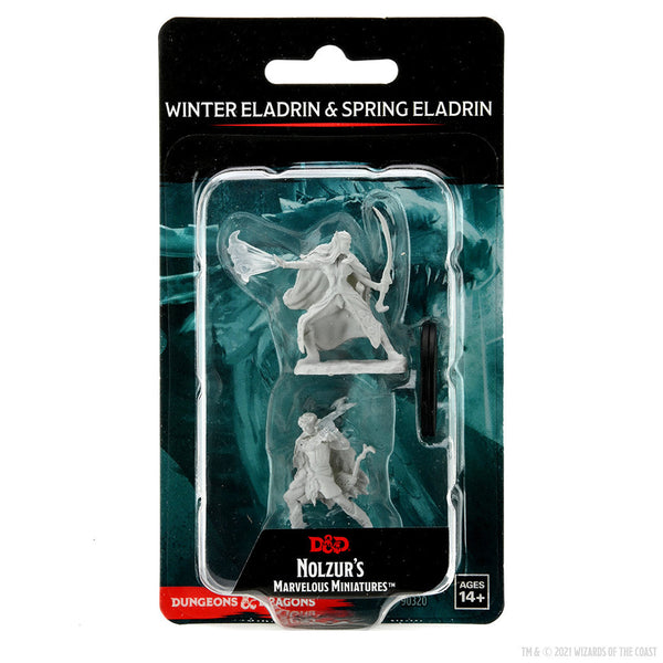 D&D Nolzur's Marvelous Miniatures: Winter Eladrin & Spring Eladrin ...