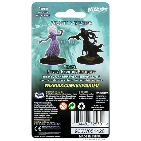 D&D Nolzur’s Marvelous Miniatures: Wraith & Specter – Shop Dungeon ...